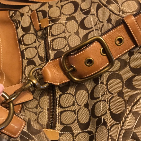 Coach | Bags | Coach Tan Small Shoulder Bag | Poshmark